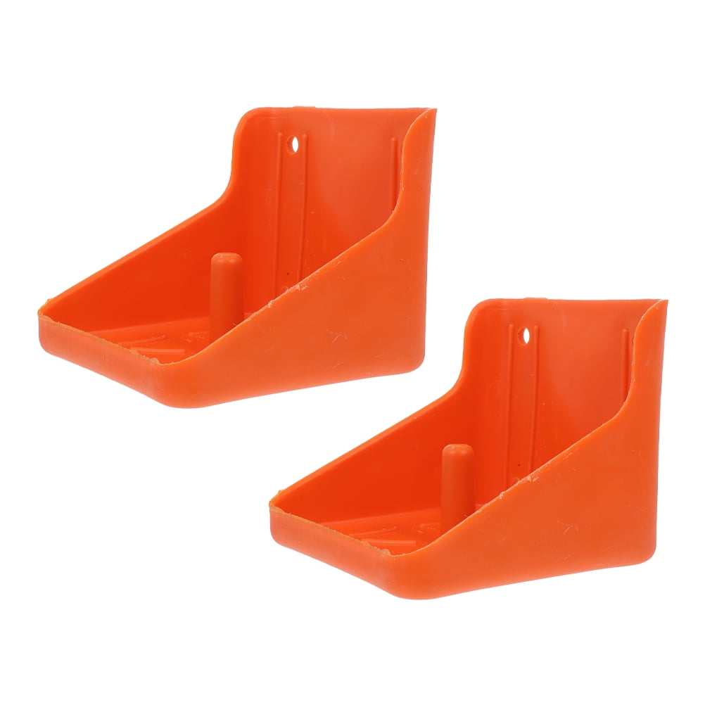 Topbathy Sheep Salt Feeder Salt Lick Feeding Boxes Orange 2Pcs 6.7X6 ...