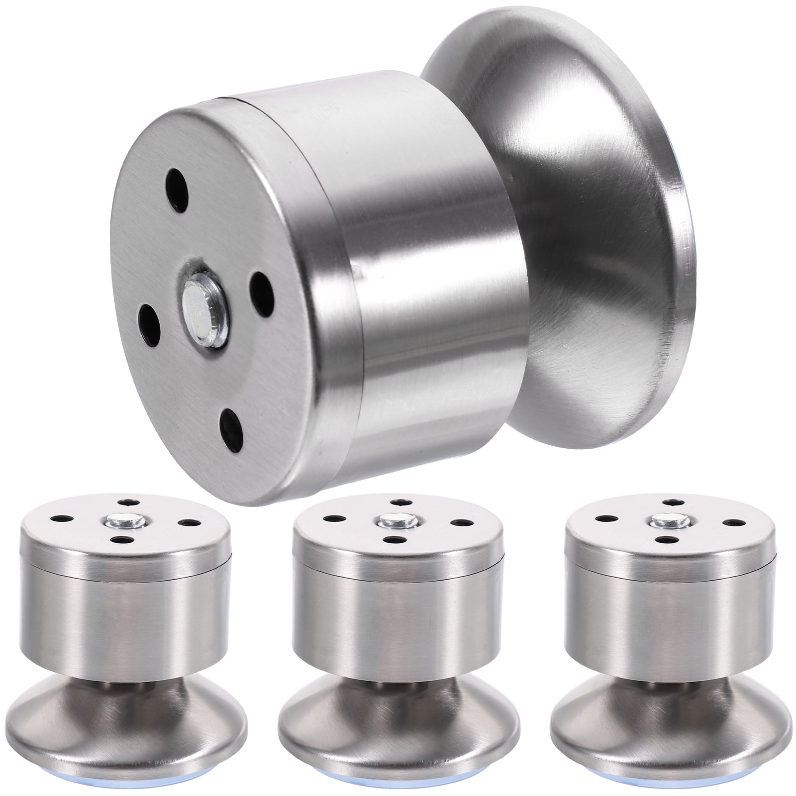 Topbathy Cabinet Foot for Height Adjustable Furniture Feet Silver Solid ...