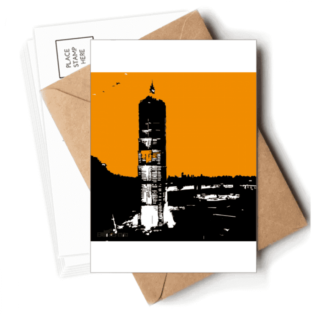 Shanghai Jinmao Tower China Famous Postcards Envelopes Blank Note Cards ...