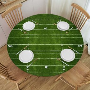 Football Field Tablecloth