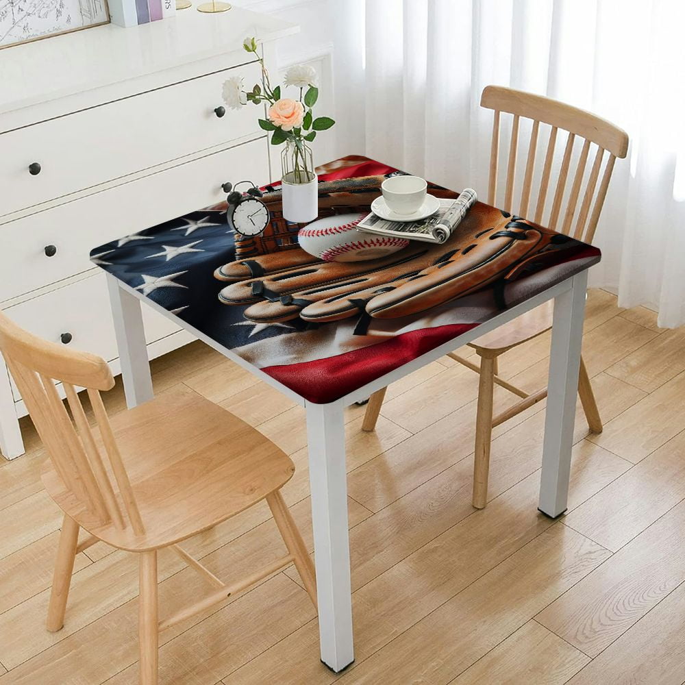 Shangniulu Baseball Tablecloth, Vintage Baseball League Sports Theme ...