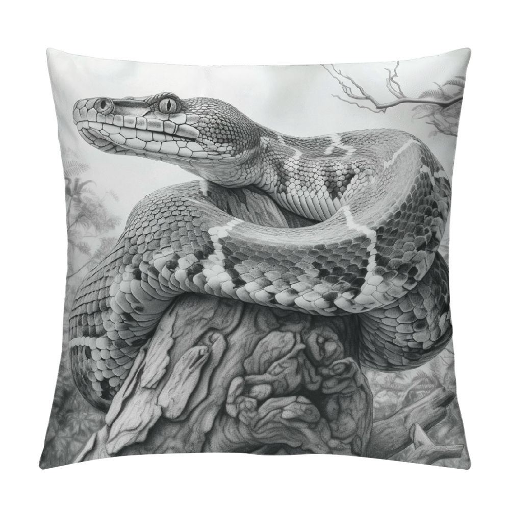 Shangniulu Boa Constrictor Snake Pillow Covers - Boa Constrictor Gift ...