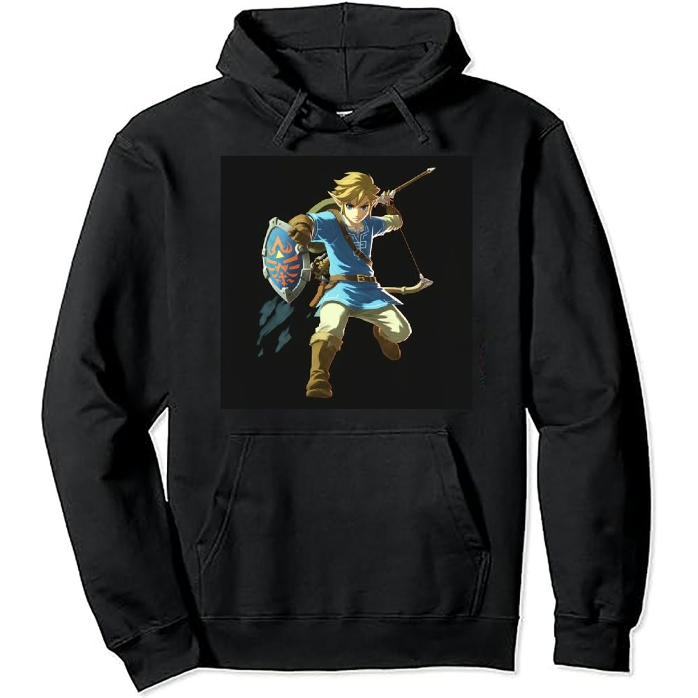 Shangniulu Breath Of The Wild Link Archer Jump Shot C1 Pullover Hoodie ...