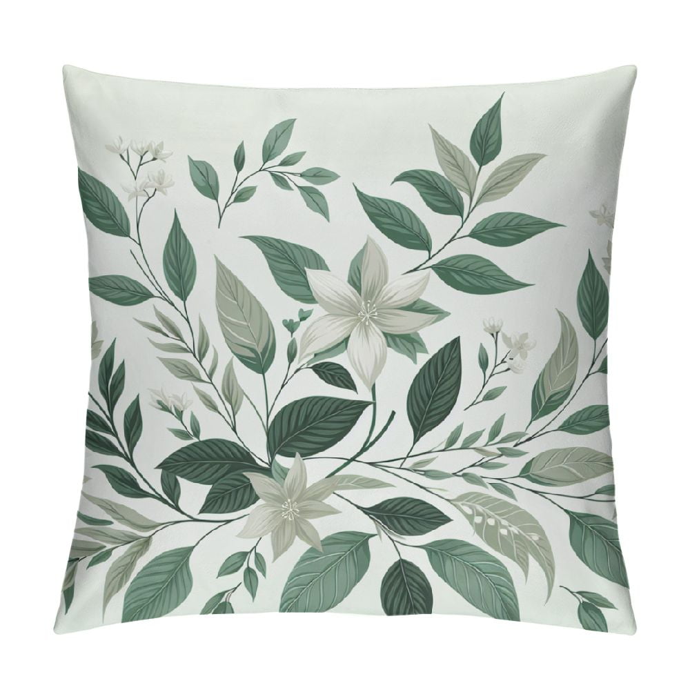 Shangniulu Eucalyptus Home Sweet Home Spring Throw Pillow Covers ...