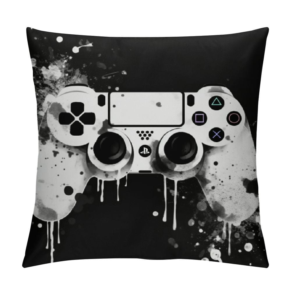Shangniulu Gaming Pillow Covers,Gamer Pillow Covers 18x18，Gamer Room ...