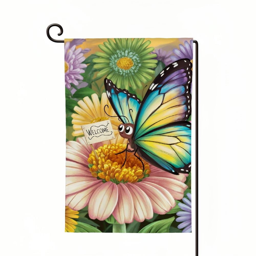 Shangniulu Garden Flags for Outside Garden Flag Double Sided Vertical ...