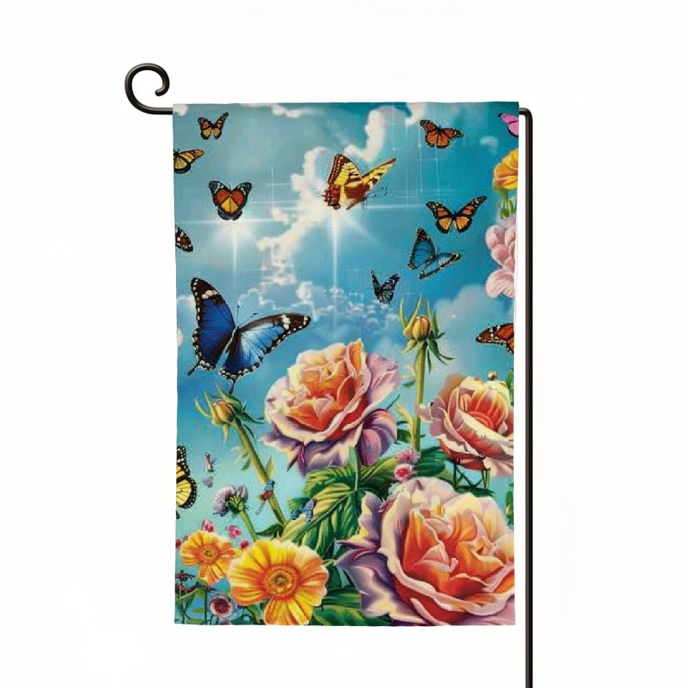 Shangniulu Hello Spring Summer Garden Flag Double Sided Vertical ...