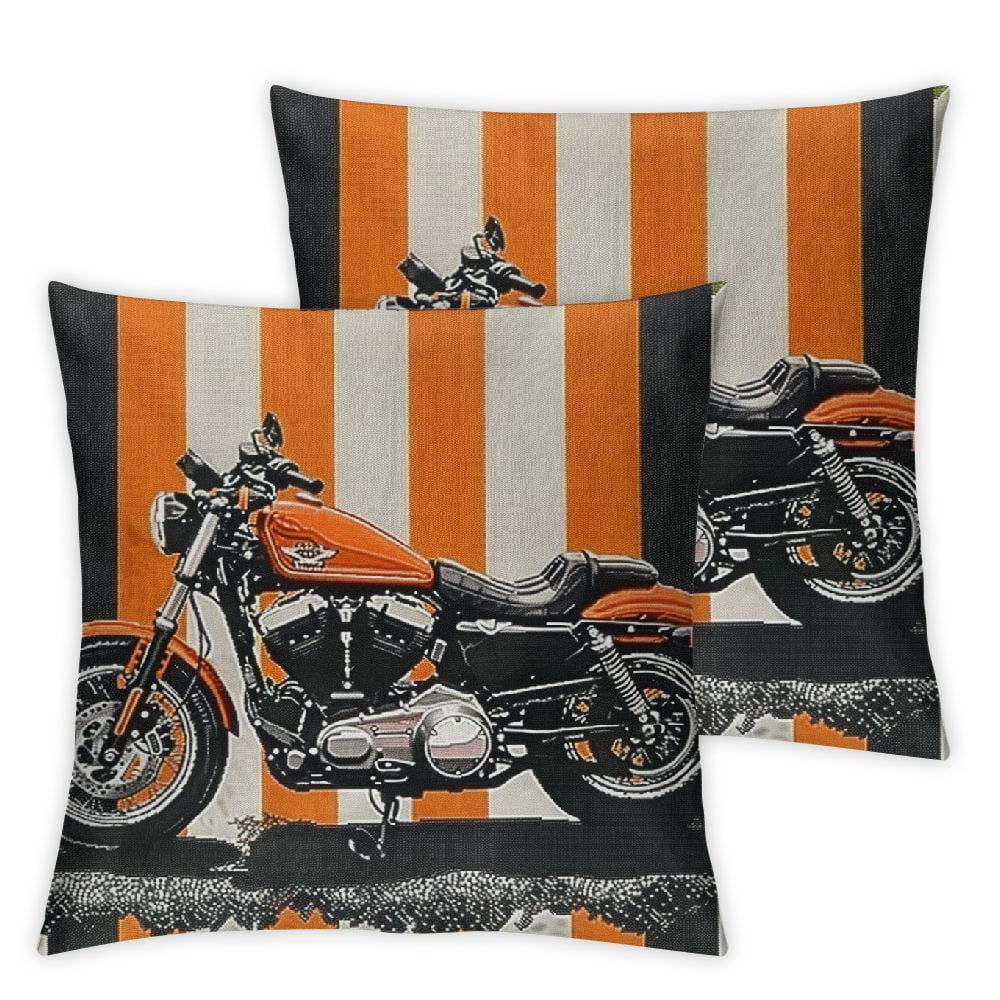 Shangniulu Motocross Print Pillow Cover Autobike Vehicle Extreme Sport ...