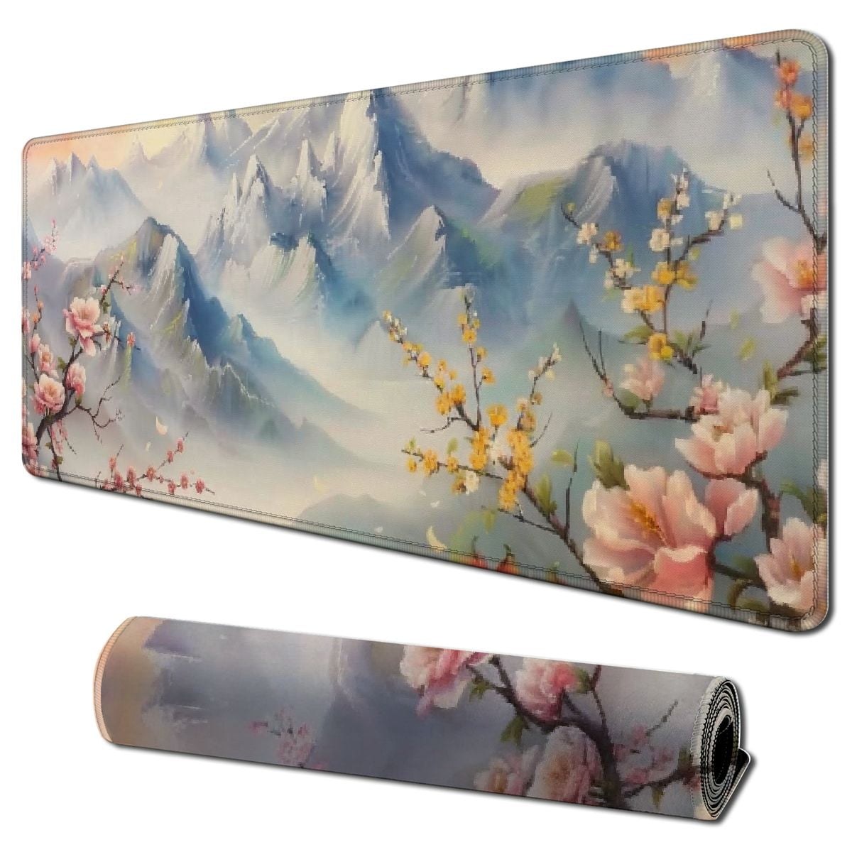 Shangniulu Mountain Cherry Blossom Mouse Pad - Japanese Sakura Flower ...