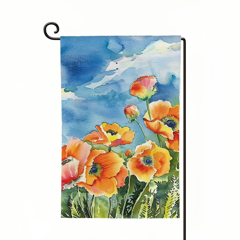 Shangniulu Posing Flower Welcome Flags Seasonal Garden Flags Vertical ...