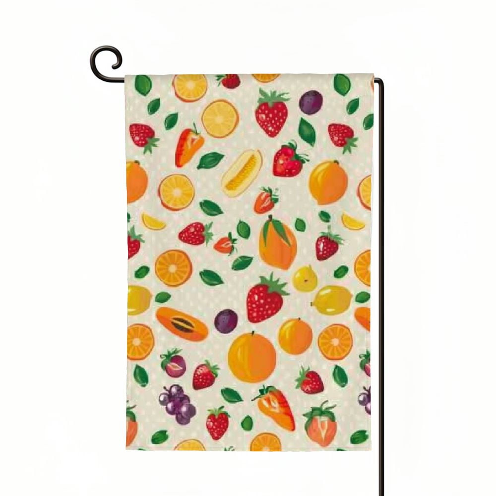 Shangniulu fruit and vegetable Garden Flags Double Sided For Outdoor ...