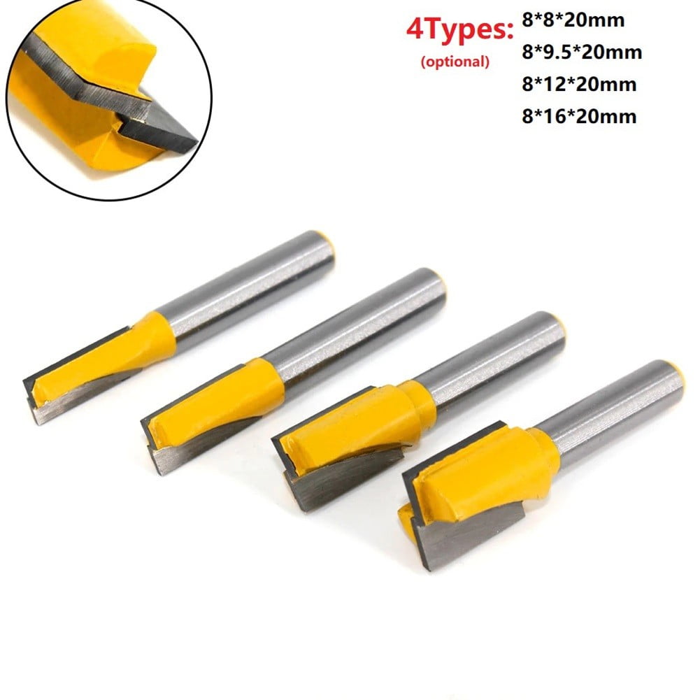 Shank Router Bit Accessories Tools Wood Woodwork 8mm Bit Bottom ...