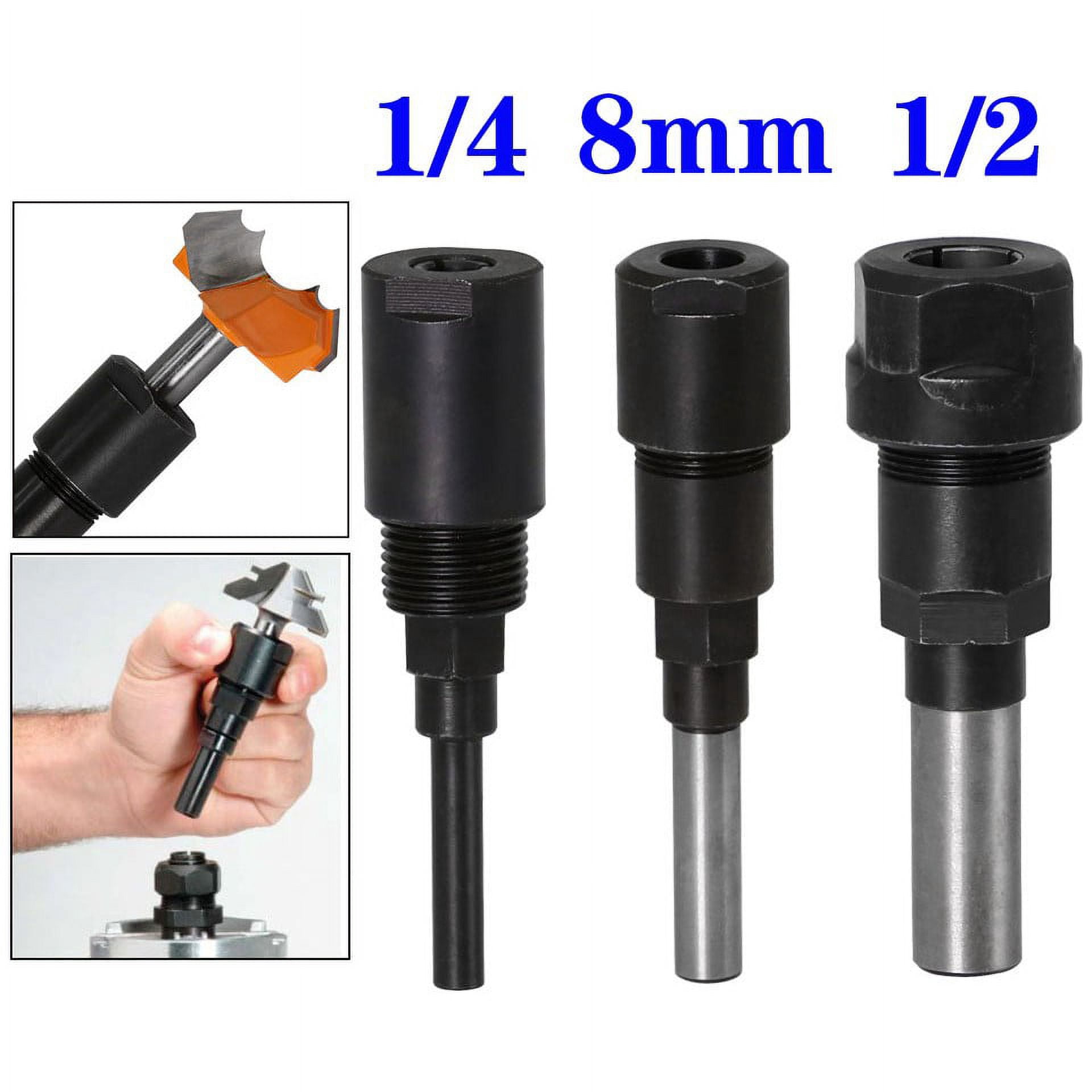 Shank Router Bits Collet Extension Rod For Engraving Machine 8Mm ...