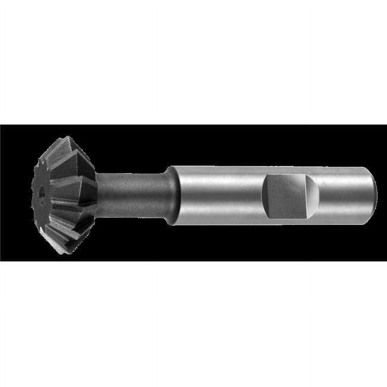 Shank Type Double Angle Cutter, High Speed Steel - 90 deg Angle x 0.75 ...