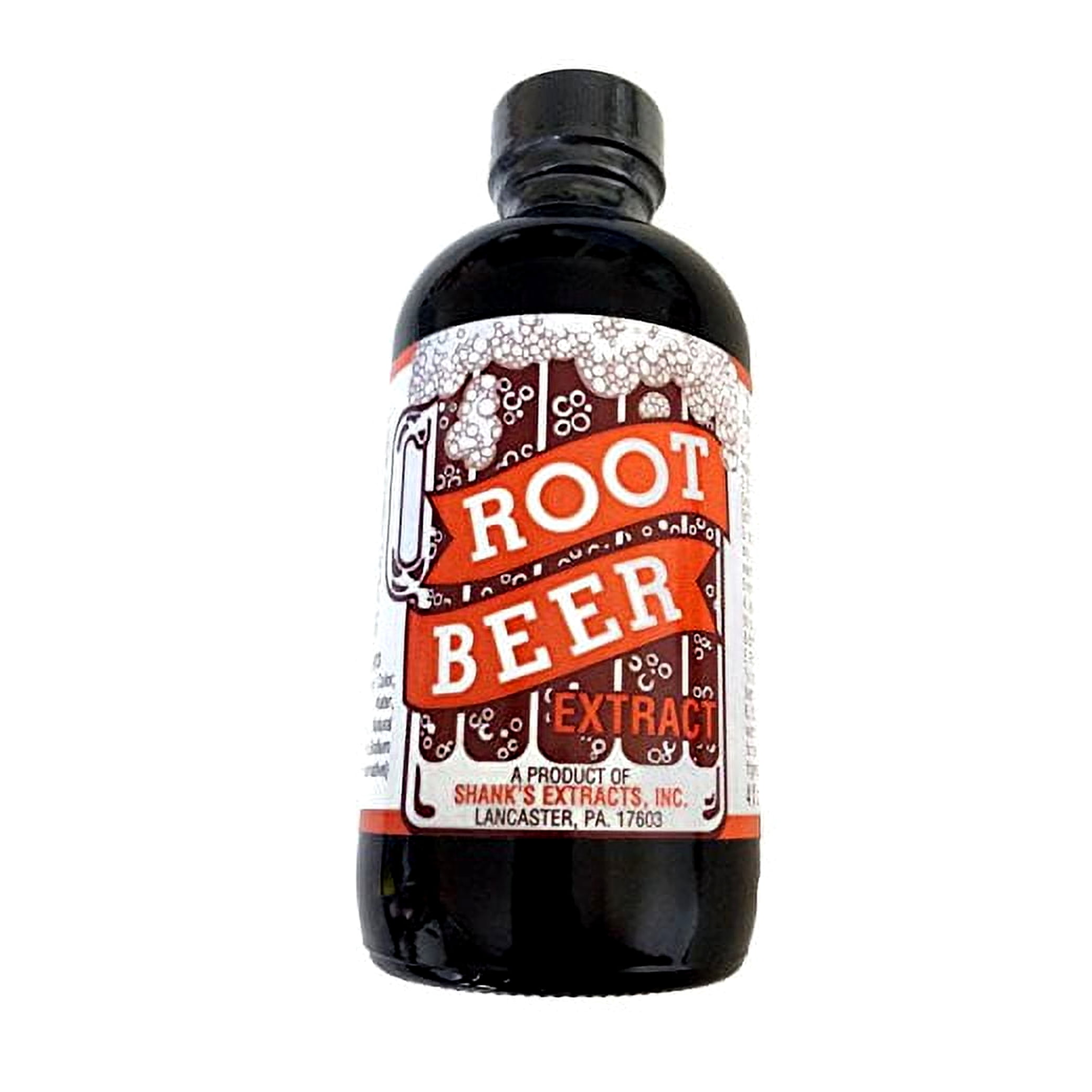 Shank's Root Beer Extract, 4 fl oz, Make Your Own Root Beer, Sugar and ...