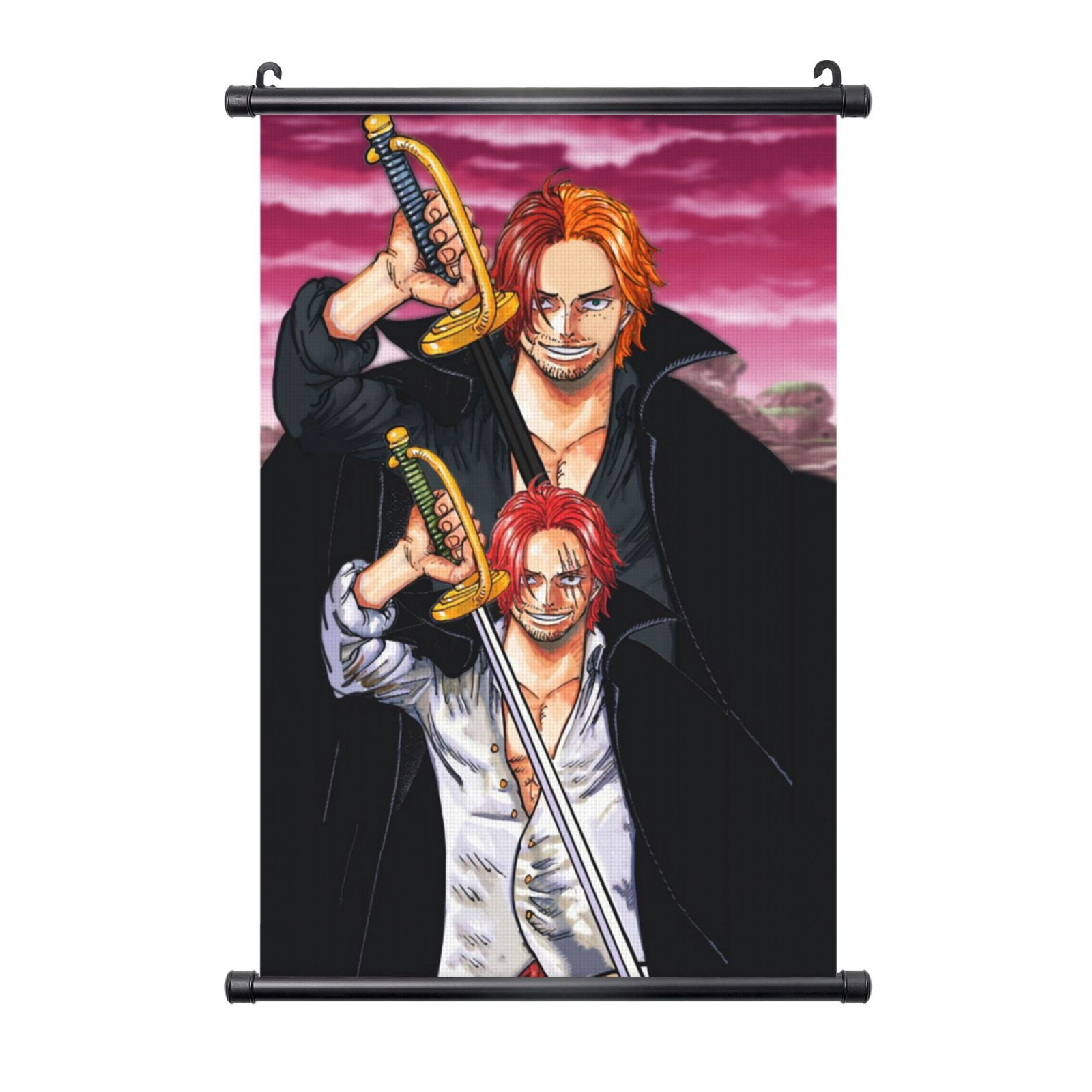 Shanks Poster Plastic Shaft Wall Hanging Banner Artwork Canvas Wall Art ...