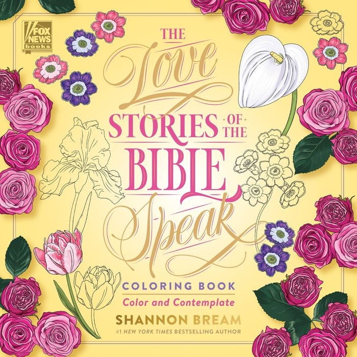 The Love Stories of the Bible Speak Coloring Book: Color and ...