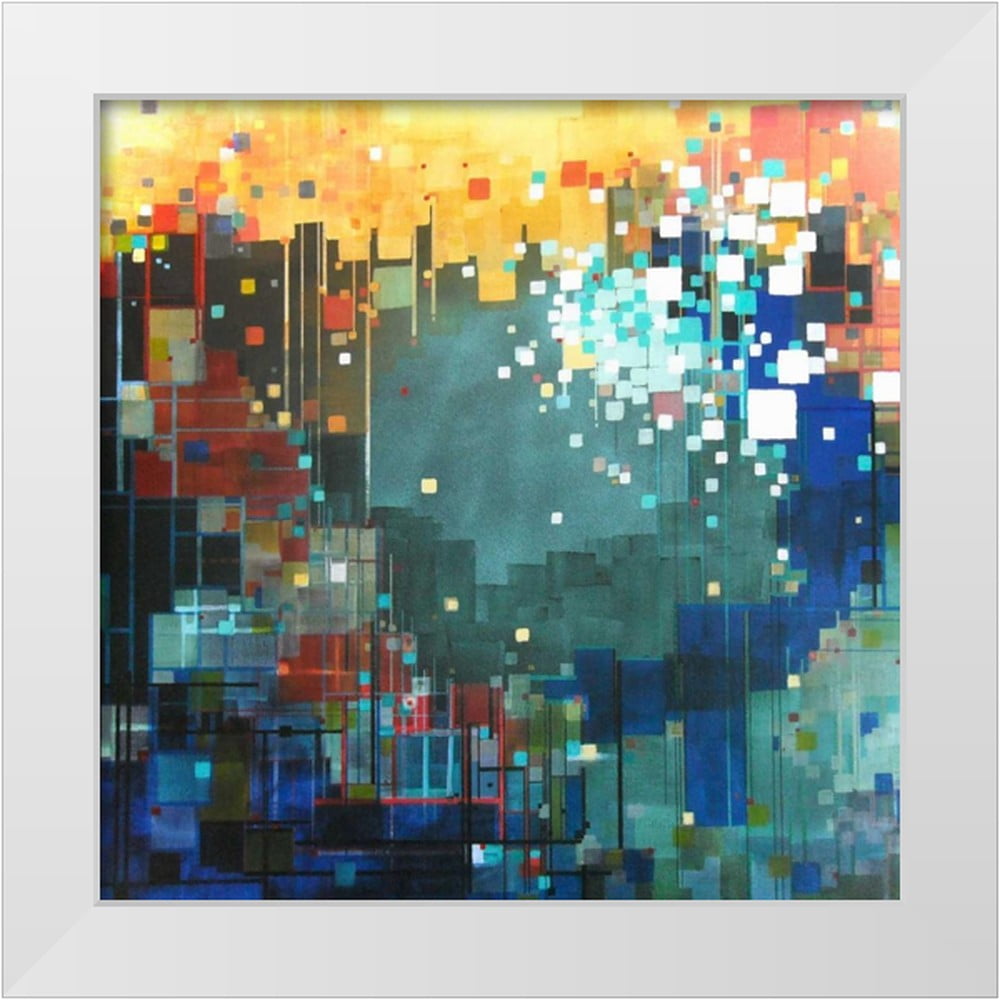 Shannon, Carol Joy 26x26 White Modern Wood Framed Museum Art Print ...