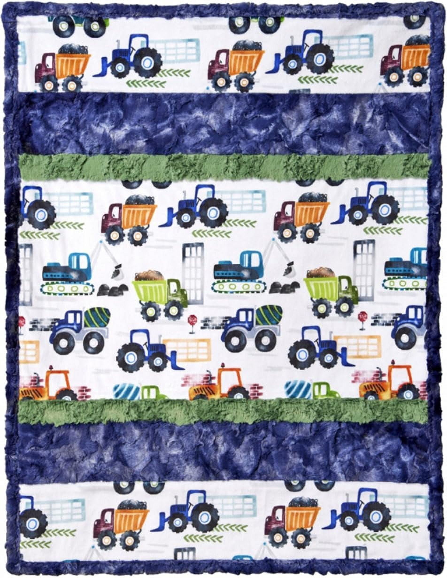 Shannon FABRICS Minky Bambino Nailed It! Cuddle Kit Quilt Kit - Walmart.com