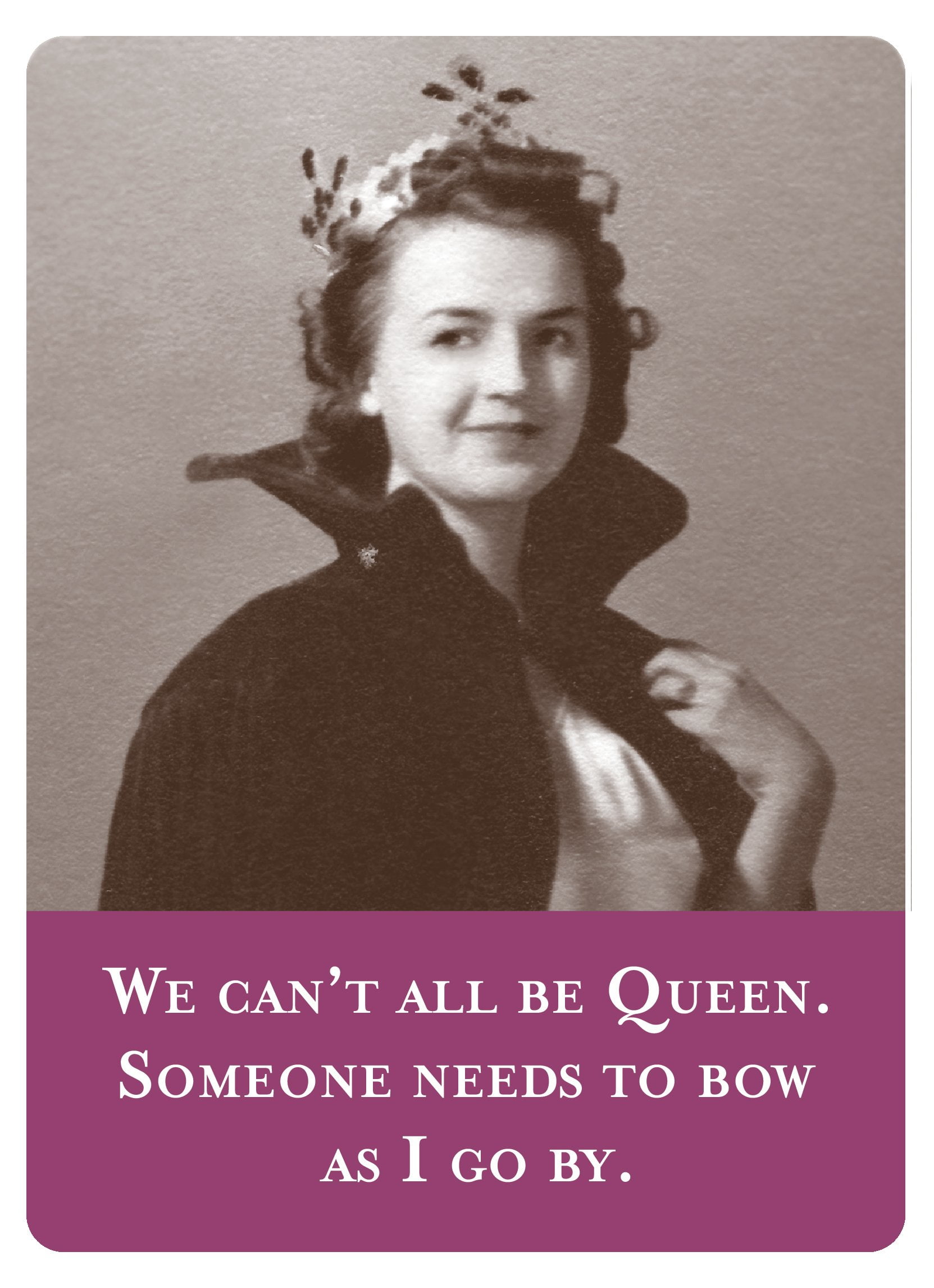 Shannon Martin Design Magnet, Be Queen - Walmart.com