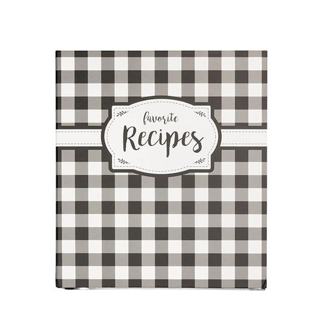 Shannon Road Gifts 223976 8.25 x 9.25 x 2 in. Black & White Check ...