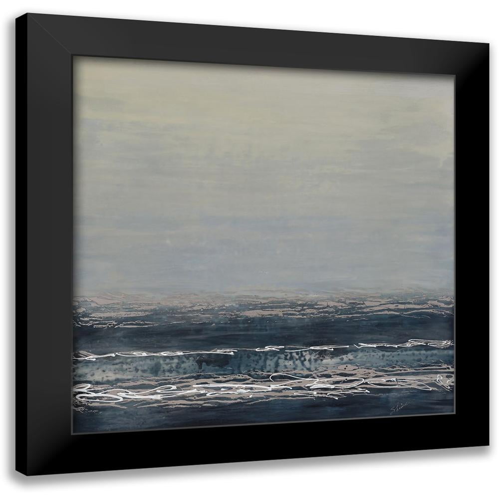 Shanti, Shima 20x20 Black Modern Framed Museum Art Print Titled - A ...