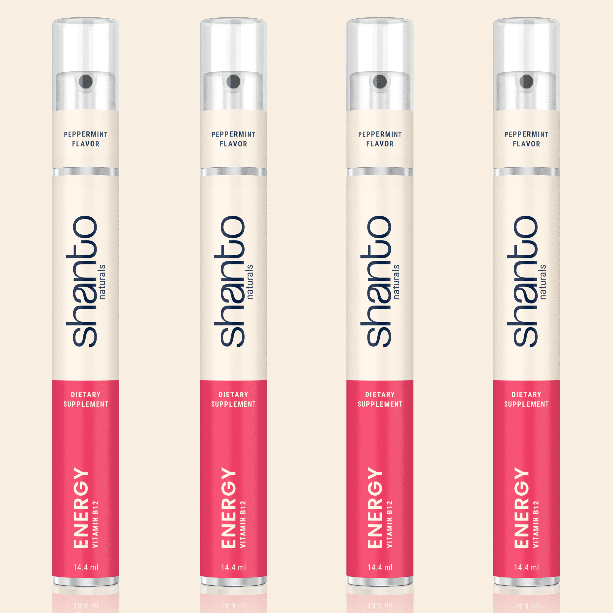 Shanto Vitamin B12 Natural Oral Spray, Support Energy, Mood and Brain Health, Methylcobalamin ...