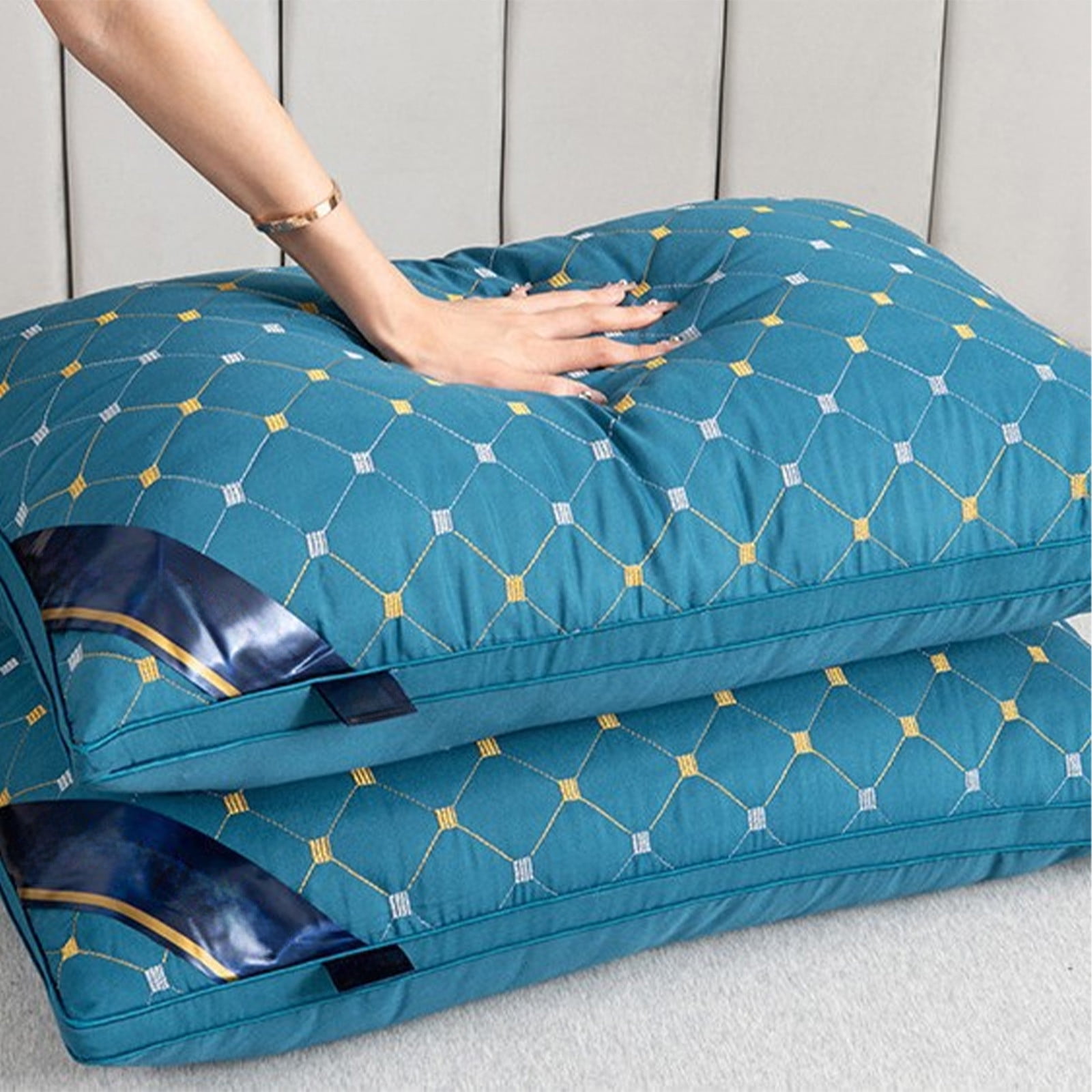 ShaoXinWan Cervical Spine Sleep Aid Pillow - High Fiber Pillow for Neck ...