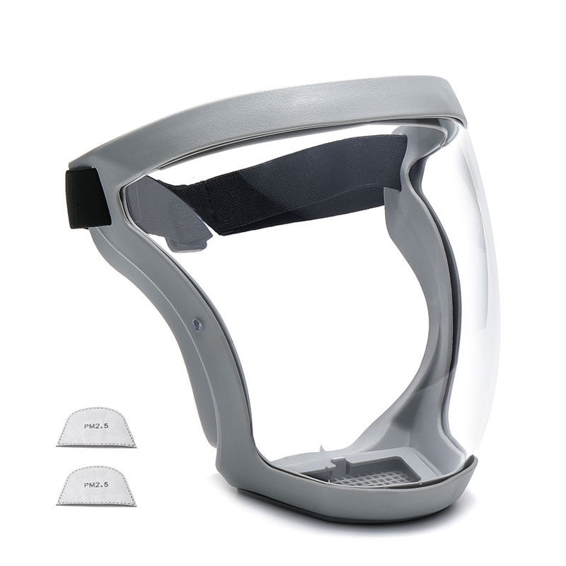 ShaoXinWan Transparent Face Mask and Proof Full Face Protective Mask ...