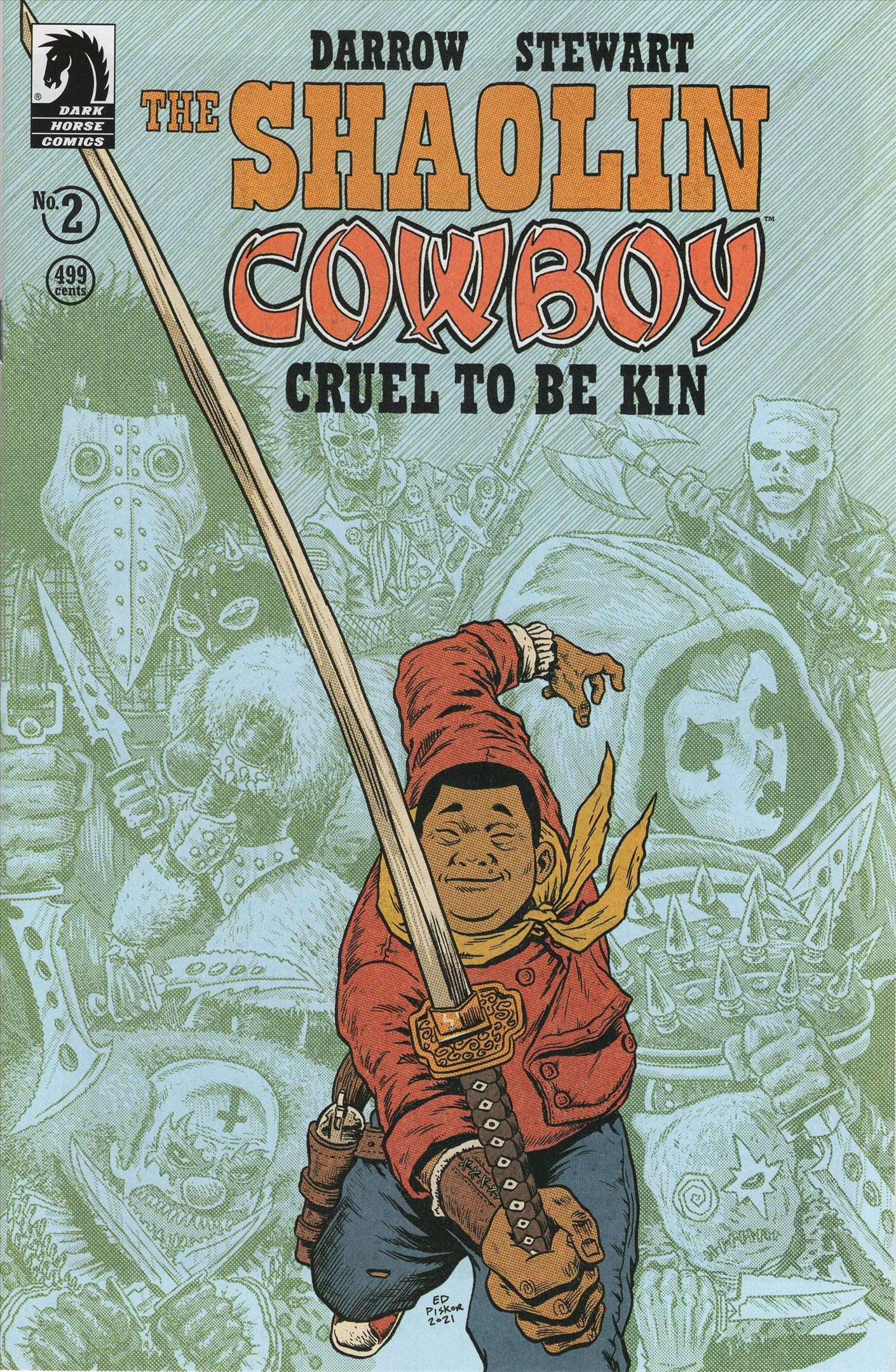 Shaolin Cowboy: Cruel to Be Kin #2C VF ; Dark Horse Comic Book ...