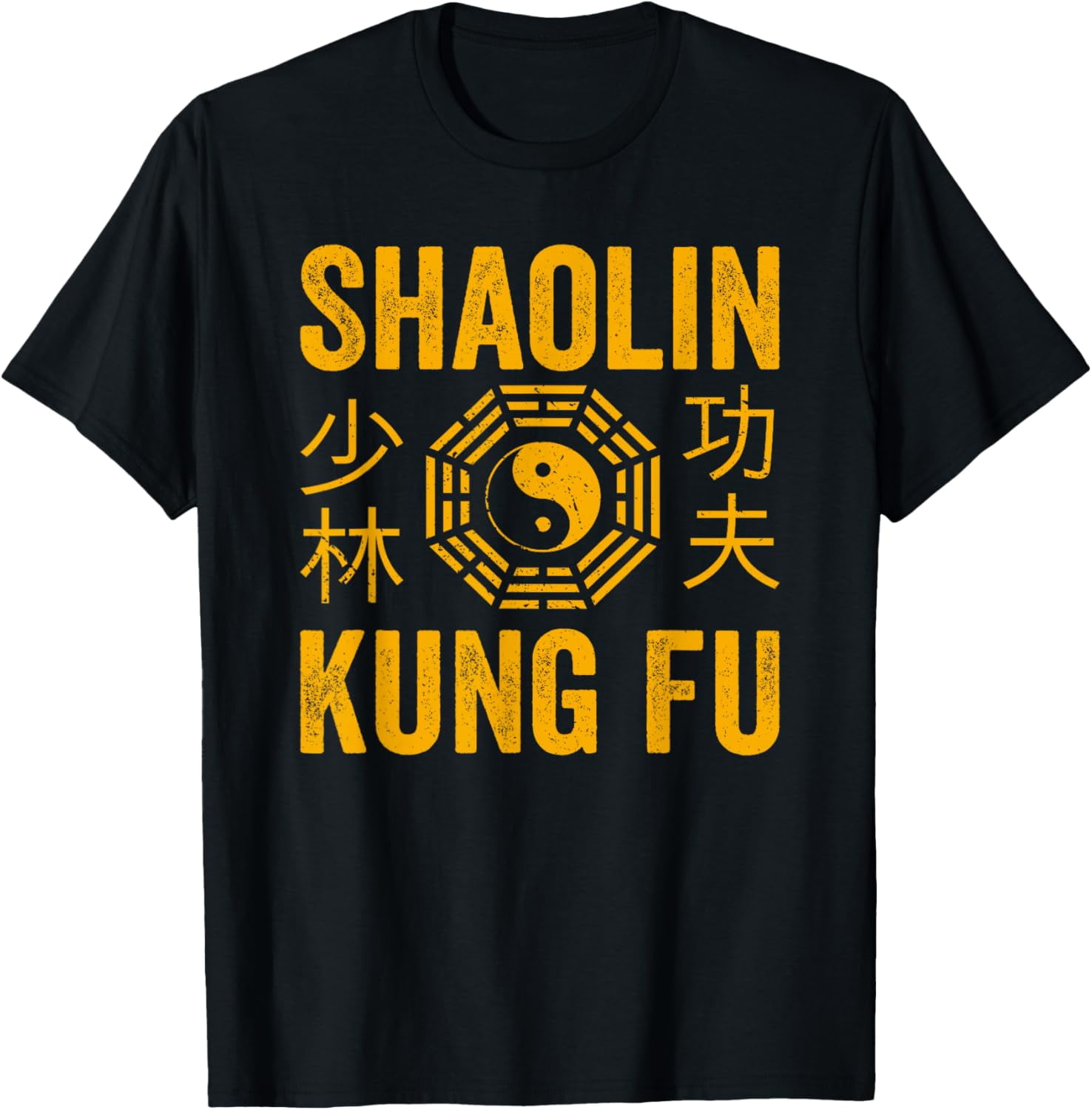 Shaolin Kung Fu Martial Arts Kung Fu T-Shirt men and women can wear ...
