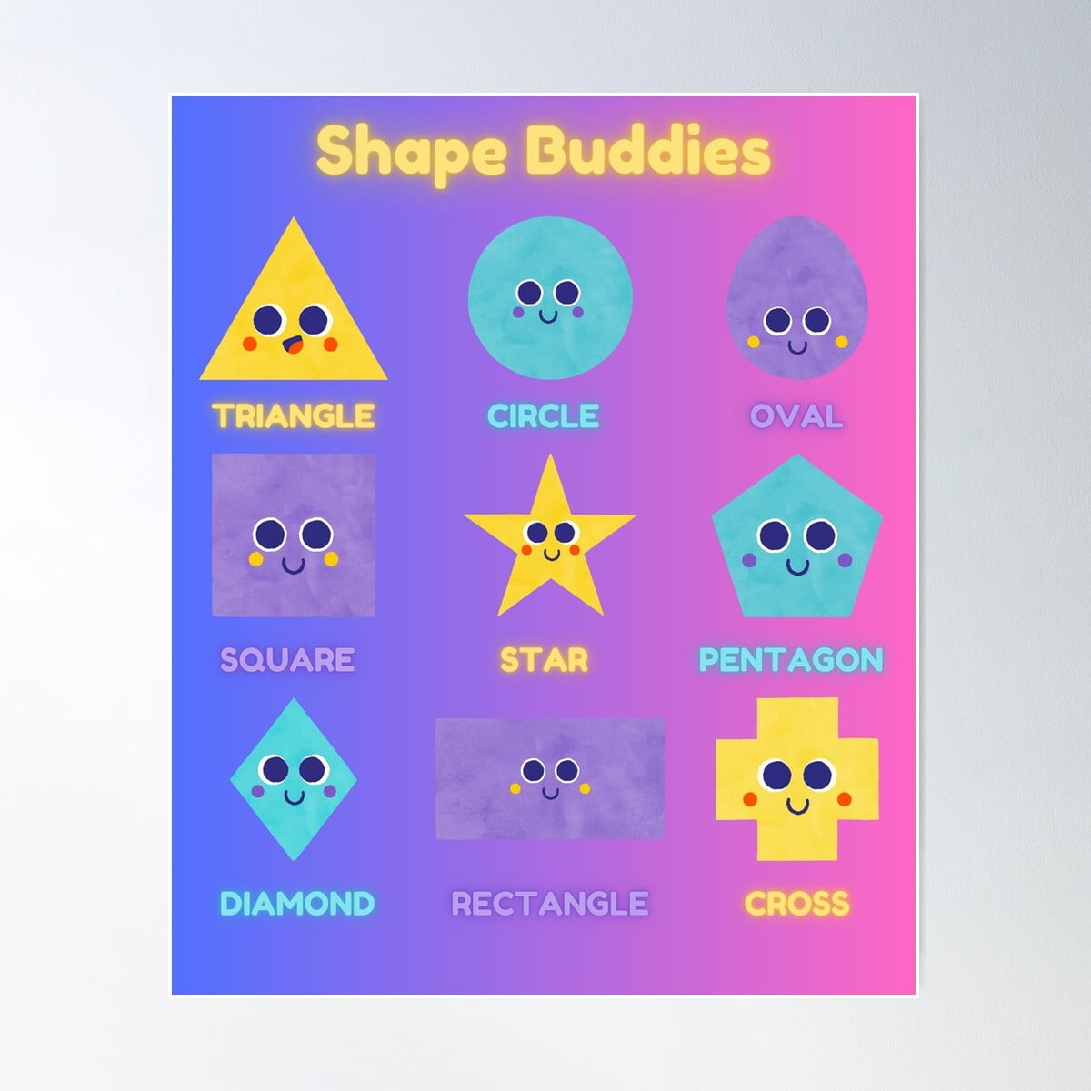 Shape Buddies: Playful & Engaging Tools For Teaching Kids About Shapes ...