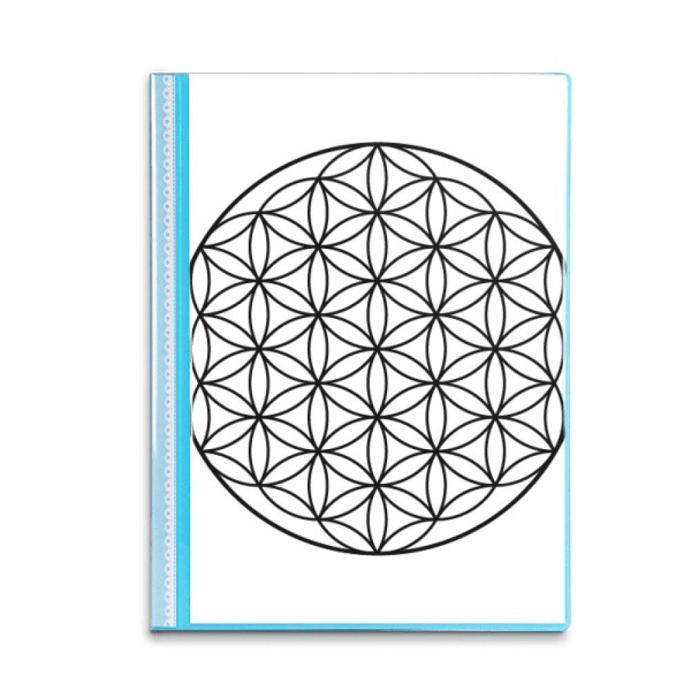 Shape Geometry Circle Totem Book Sheet Protectors Portfolio Binder ...