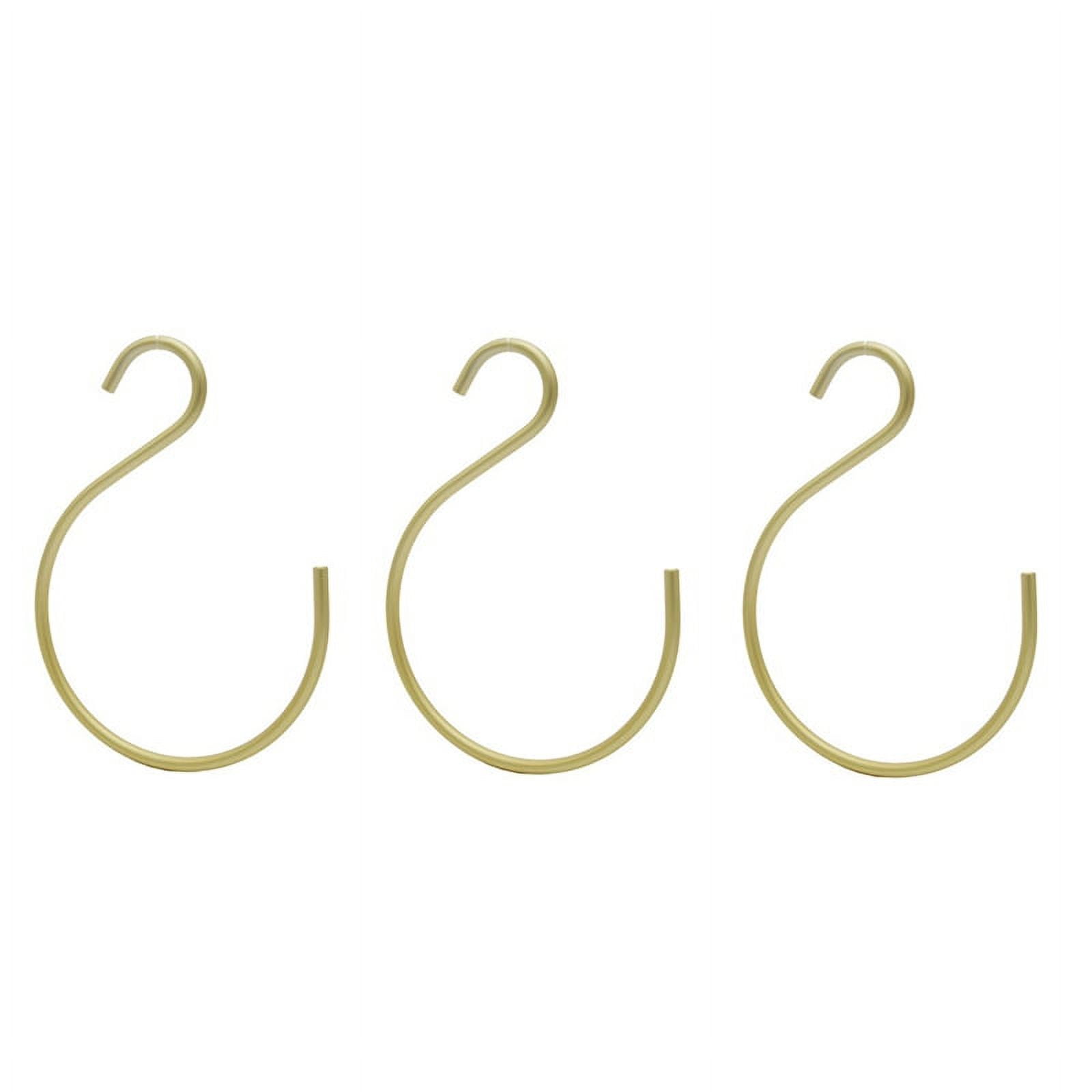 3 S-Shape Hooks Bedroom Multifunctional Aluminium Alloy S Hanger Scarf ...