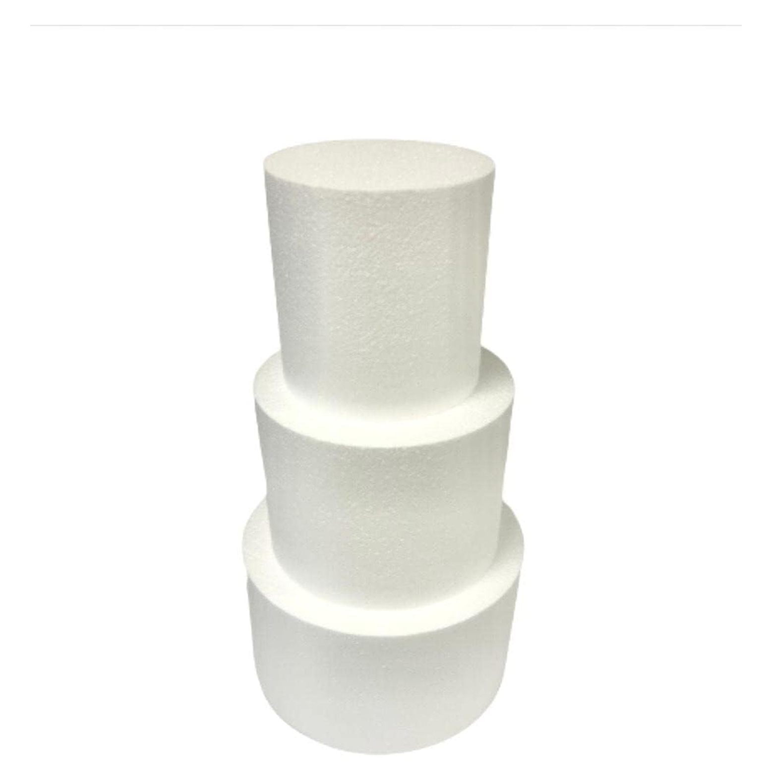 Shape Innovation - 3 piece Round Cake Dummy Set 6", 8", & 10" by 6 ...