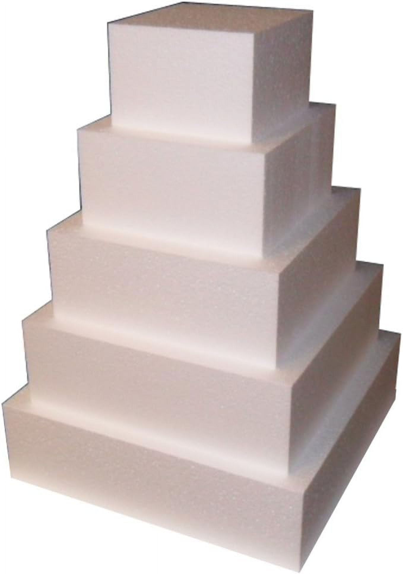 Shape Innovation - Square 4" Cake set - Set Of 5, Each 4" High By 8 ...