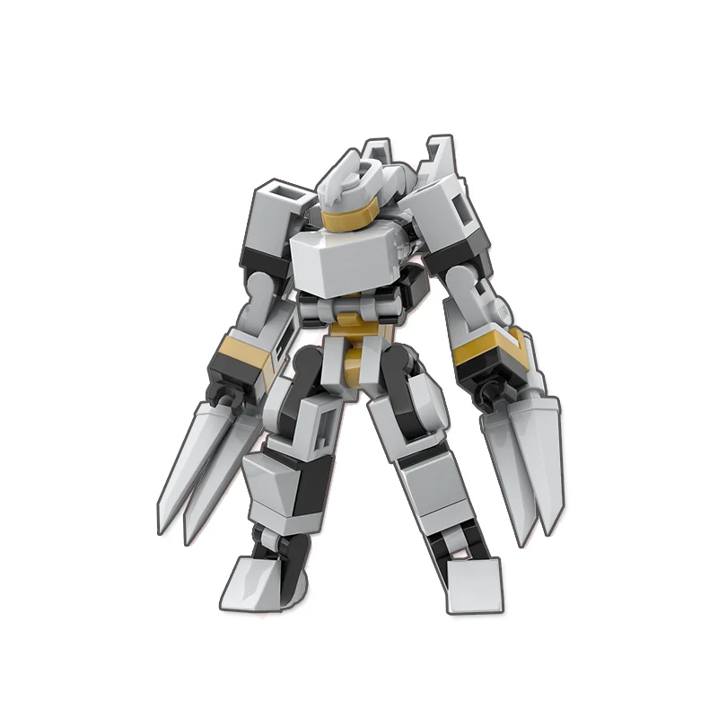 Shape-Shifting Robot MOC Exoskeleton Mecha Building Blocks Miniature ...