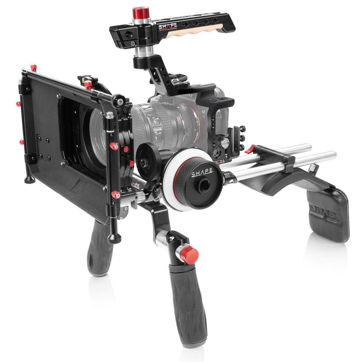 Shape Shoulder Mount with Matte Box and Follow Focus for Sony Alpha a7R ...
