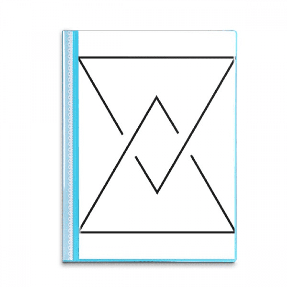 Shape Triangle Symbol Totem Pattern Book Sheet Protectors Portfolio ...