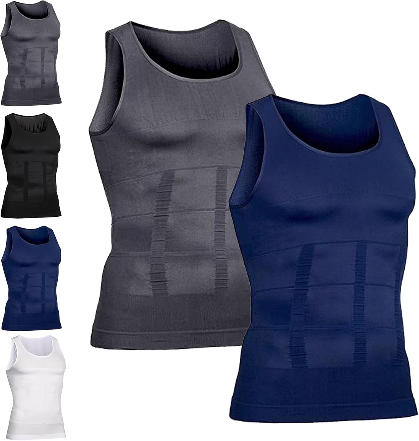 Shaperluv Men's Compression Top - High-Performance Shaping Vest for Men ...