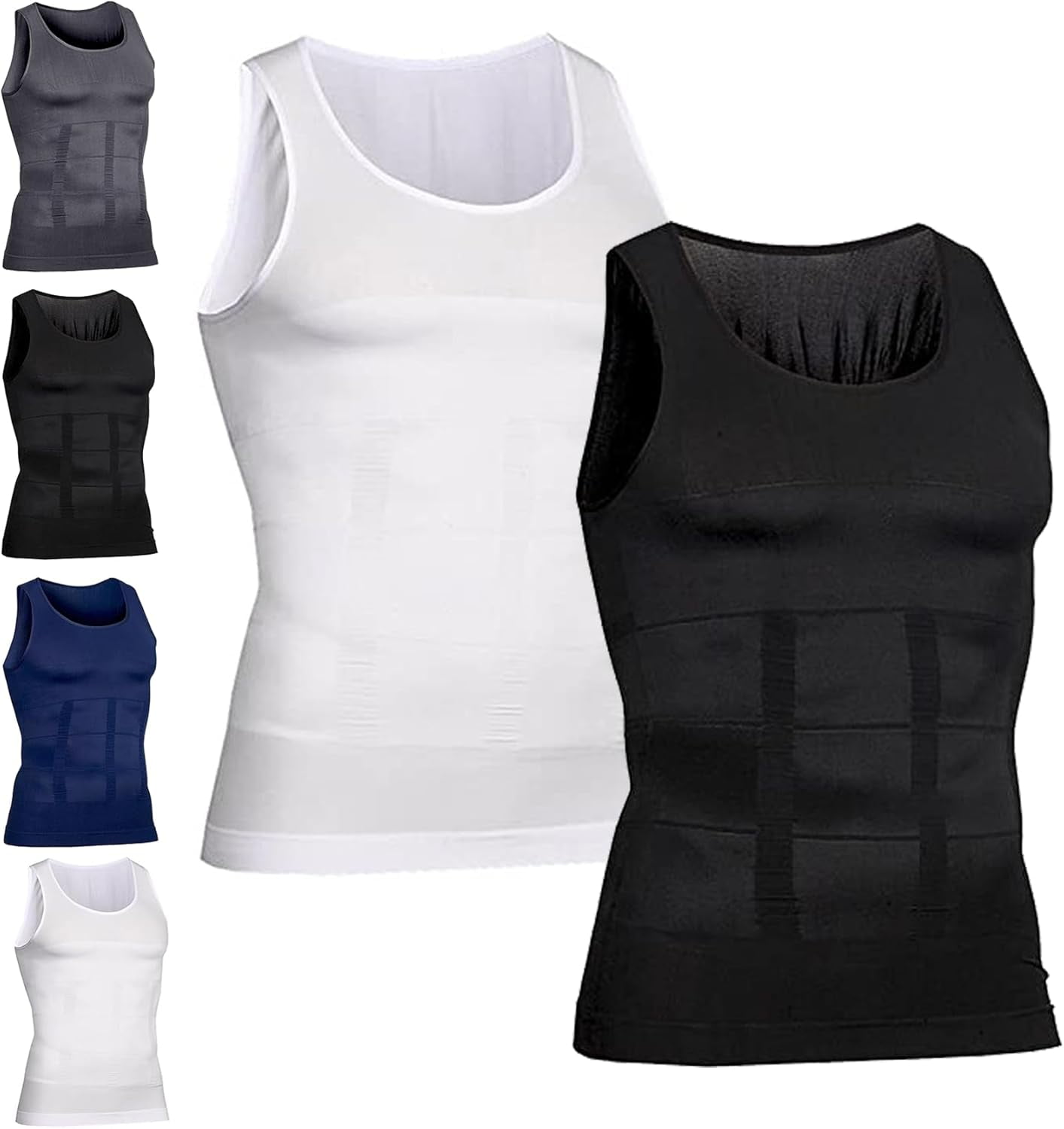 Shaperluv Men's Compression Top - High-Performance Shaping Vest for Men ...