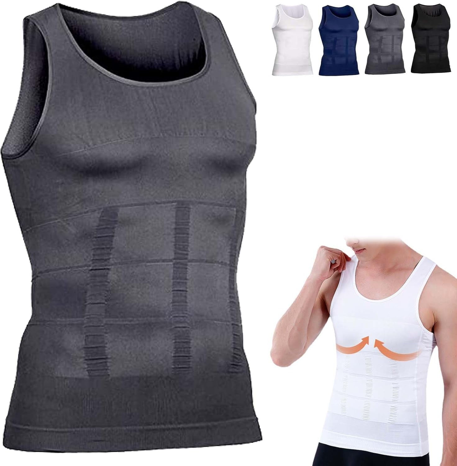 Shaperluv for Men, 2025 New Shaperluv Tank 2.0 Mens, Shaper Luv Tank for Men Big and Tall, Male ...
