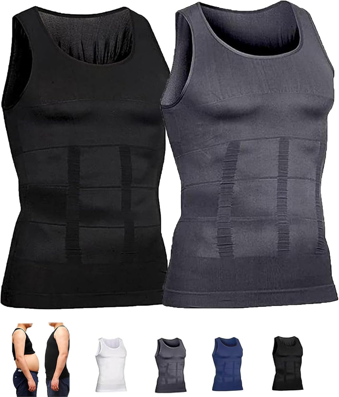 Shaperluv for Men, Shaperluv Tank 2.0 Mens Big and Tall, 2025 Shaper ...