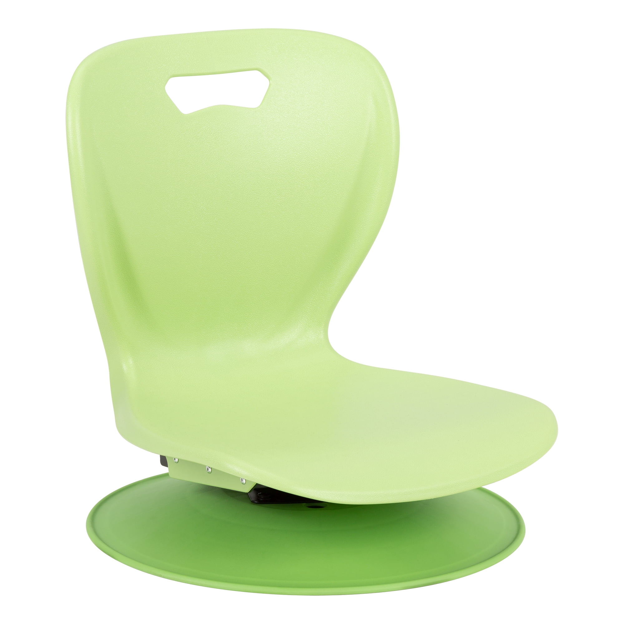 Shapes 360-Degree Swivel Floor Chair with Backrest Green Apple (Pack of ...