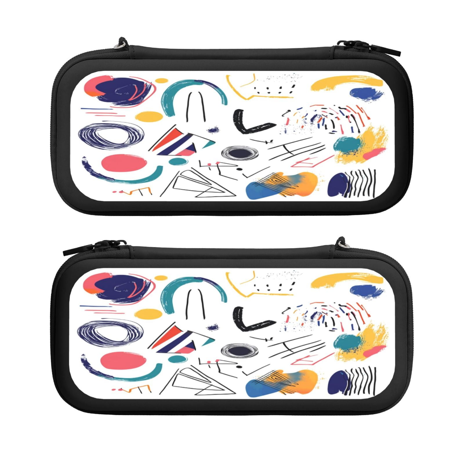 Shapes And Bold Brush Lines (2), Carrying Case For Nintendo Switch ...