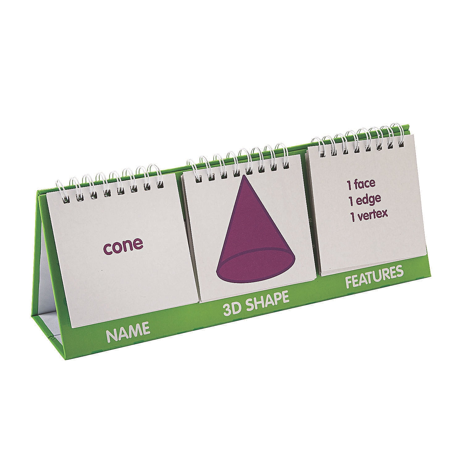 Shapes Flip Chart - Educational - 6 Pieces - Walmart.com