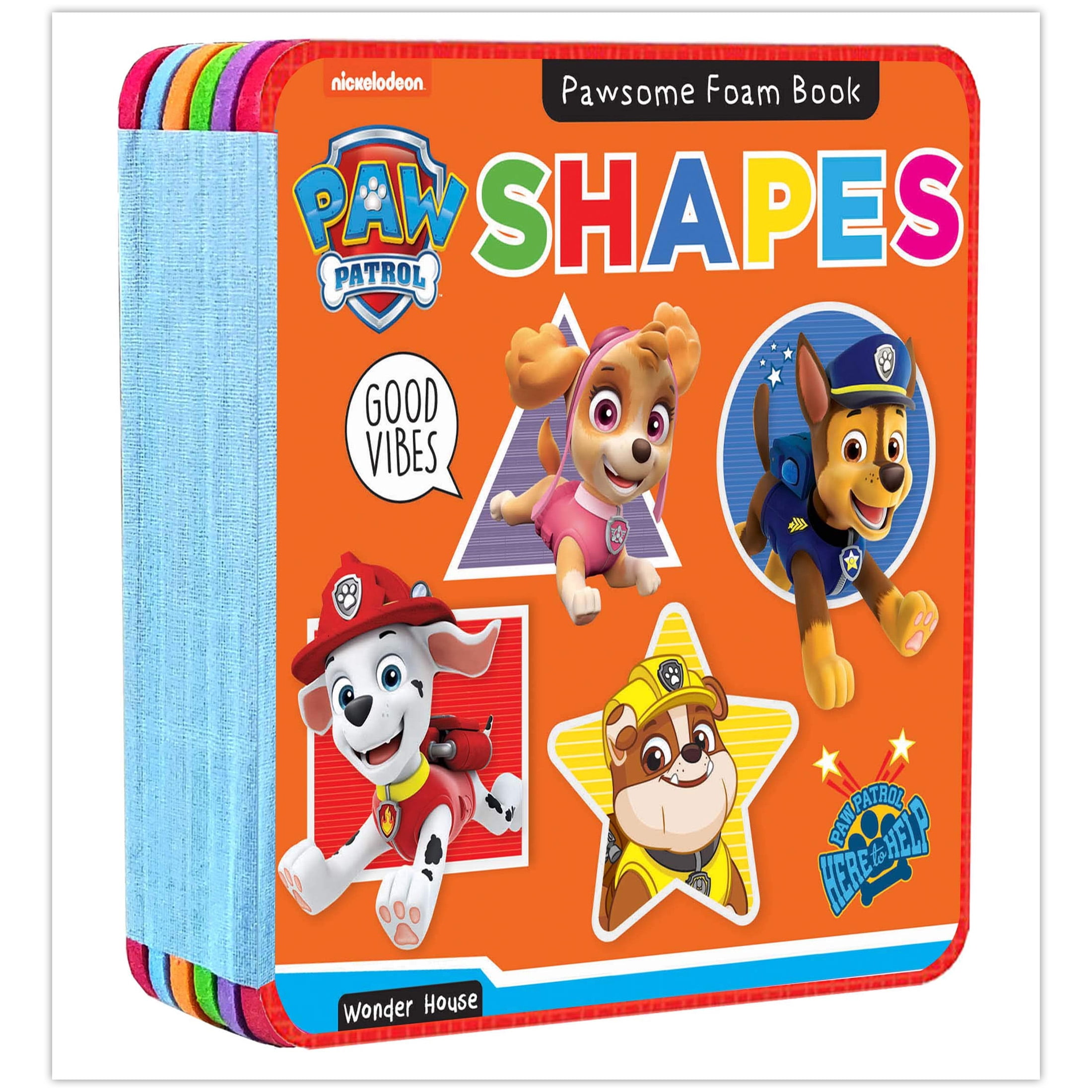 Shapes - Paw Patrol: Pawsome Foam Books by Wonder House Books 2020 BB ...