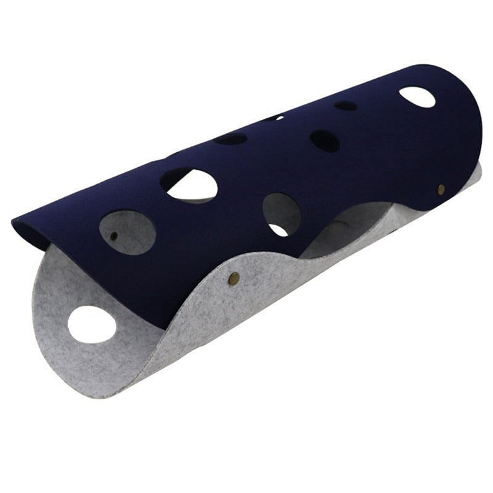 Shapes Splicing Cat Tunnel Felt Pom Nest Deformable Kitten Toy Tube ...