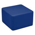 Shapes Vinyl Soft Seating - Cube (12" H) Blue - Walmart.com