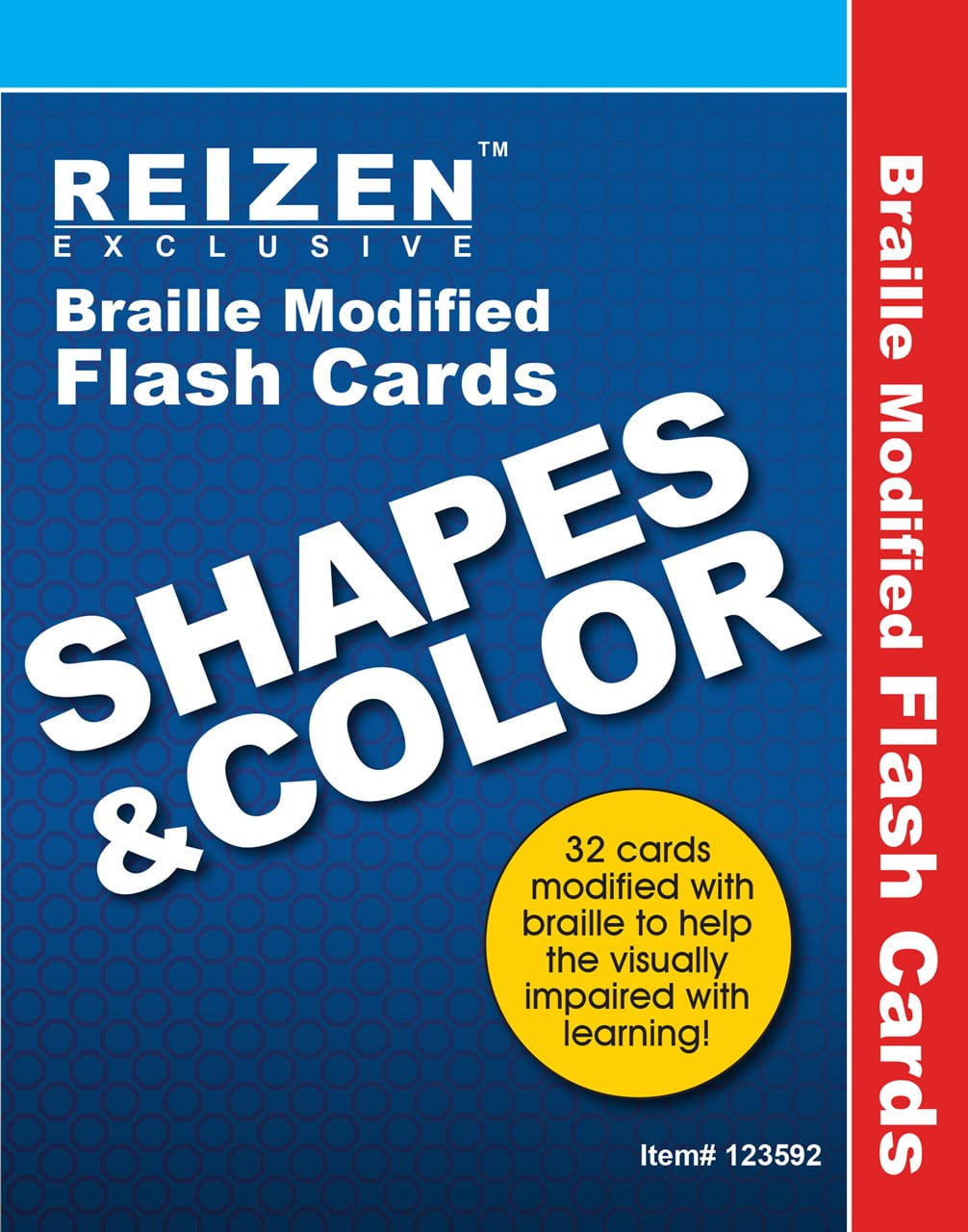 Shapes and Colors Flash Braille Cards - Walmart.com